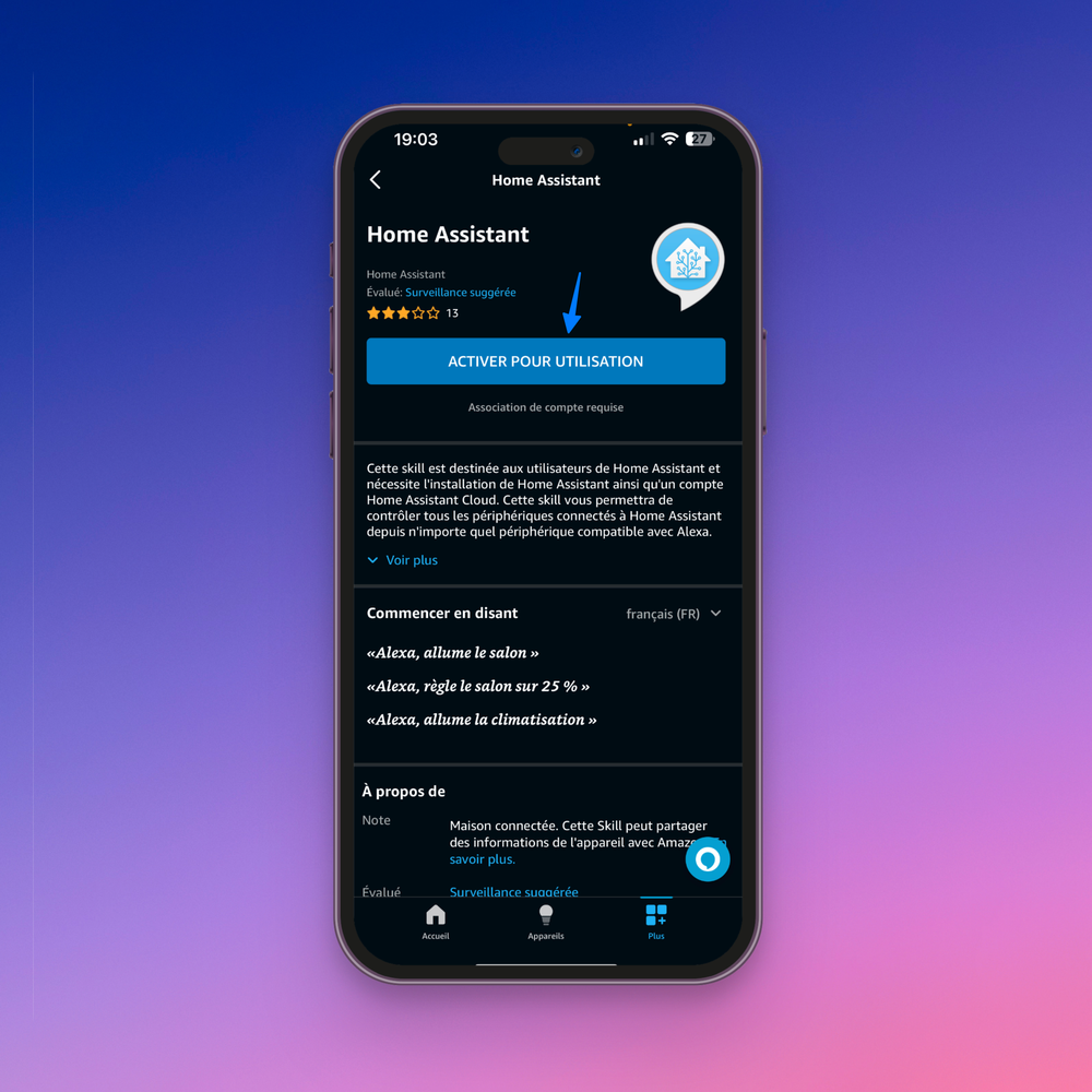 Intégration ALEXA avec Home Assistant et Nabu Casa