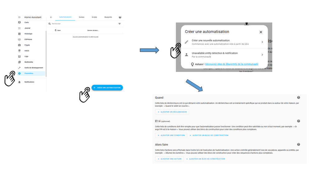 Vos premiers projets avec Home Assistant