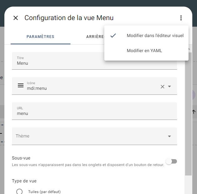 Un beau dashboard, tout simplement...
